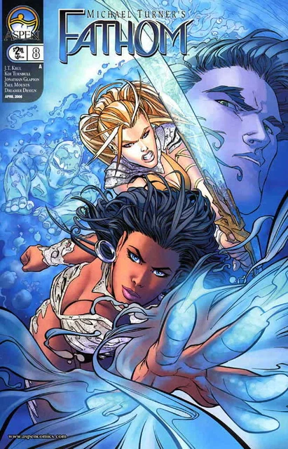 FATHOM (MICHAEL TURNER'S...) (Vol. 2) #8A VF ; Aspen | nous combinons ...