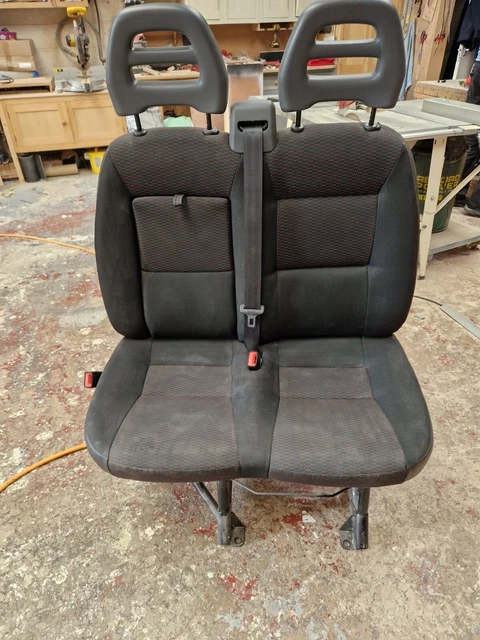 PEUGEOT BOXER CITROEN Relay Double Front Passenger Seat 2007-2022 £70. ...