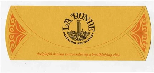 MENU RESTAURANT REVOLVING La Ronde Honolulu Hawaii années 1970 EUR 84 ...
