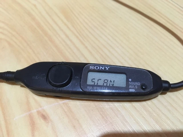 VINTAGE SONY RM-WME654 Remote Control for Walkman Cassette Player WM ...