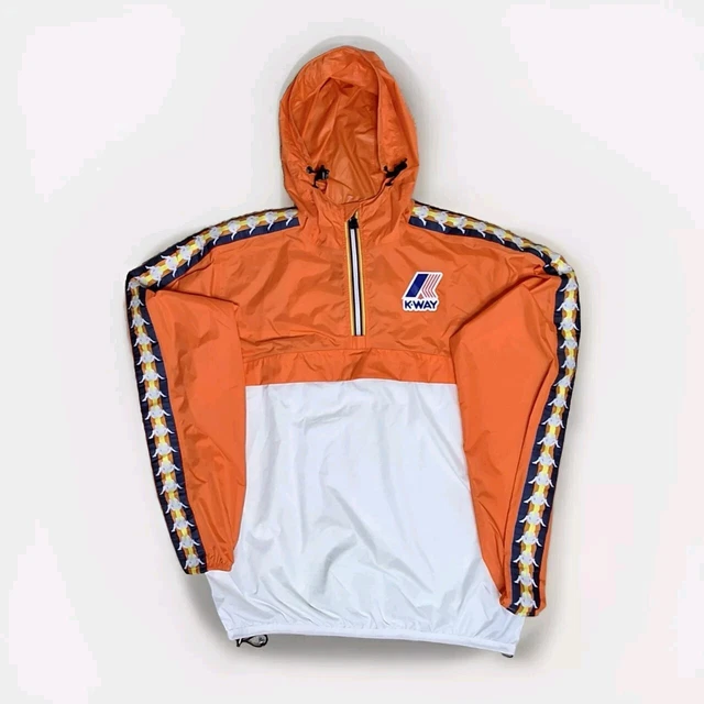 SIZE LARGE KAPPA x K-WAY Womens Jacket Le Vrai Leon Pullover Hoodie *RARE* NWOT £65.88 - PicClick UK