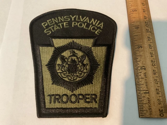 PENNSYLVANIA STATE POLICE Trooper Green Tactical collectable Patch $4. ...
