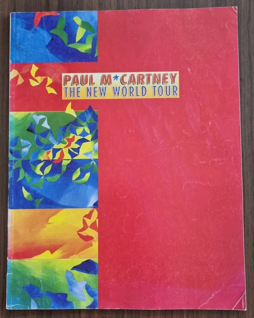 PAUL MCCARTNEY 1993 New World Tour Book $25.00 - PicClick AU