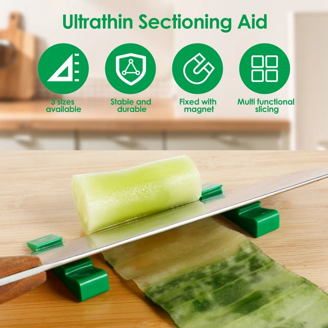 ULTRATHIN SECTIONING AID for Vegetables Kitchen Cutting Aid 3 Slice ...