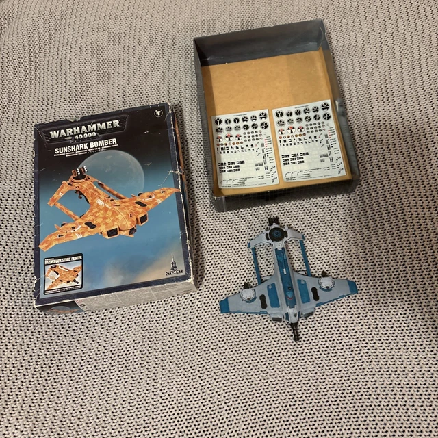 WARHAMMER 40K TAU Empire AX39 Sun Shark Bomber £20.00 - PicClick UK