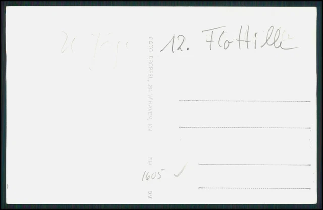 FOTO AK U-BOOT Unterseeboot U-Jäger - 12. U-Jagdflottille 1939 ...