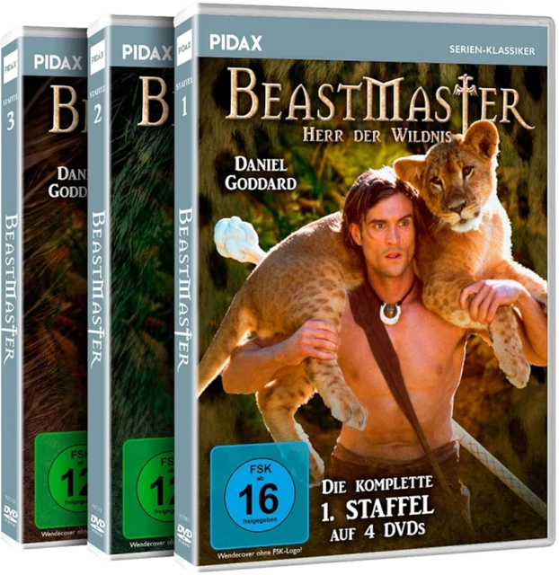 COMPLETE EDITION BEASTMASTER - Lord of The Wilderness TV Series 12 DVD ...