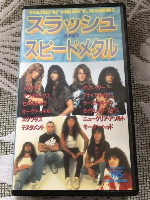 THRASH SPEED METAL VHS Japan t $32.61 - PicClick
