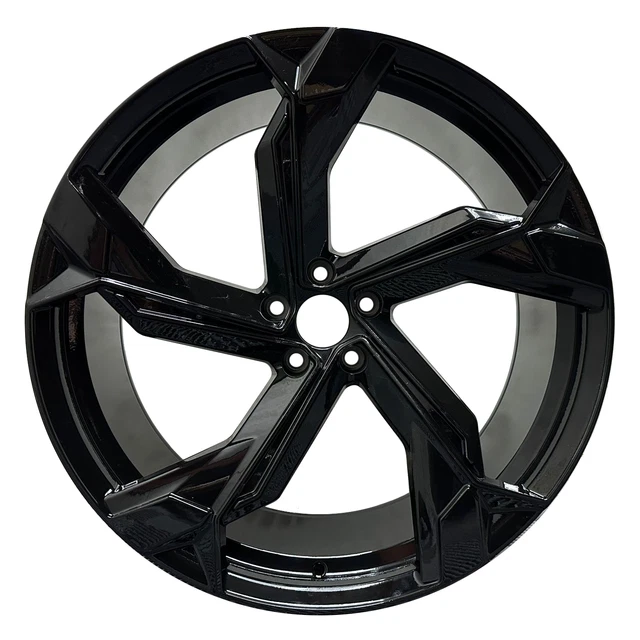 22& Q8 ETRON black style alloy wheels for audi s8 q5/q6/q7/q8/a8 e tron ...