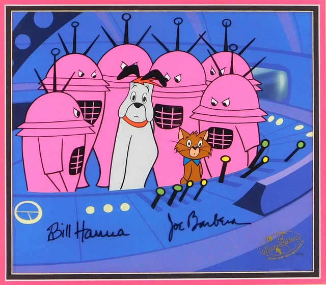 RUFF AND REDDY Hanna Barbera Cel Limited Edition Art Cell Signed £631. ...