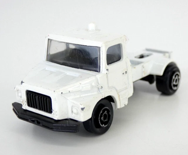 MAJORETTE SCANIA CAB Truck Toy Vintage Collectable Model 1:100 White £7 ...