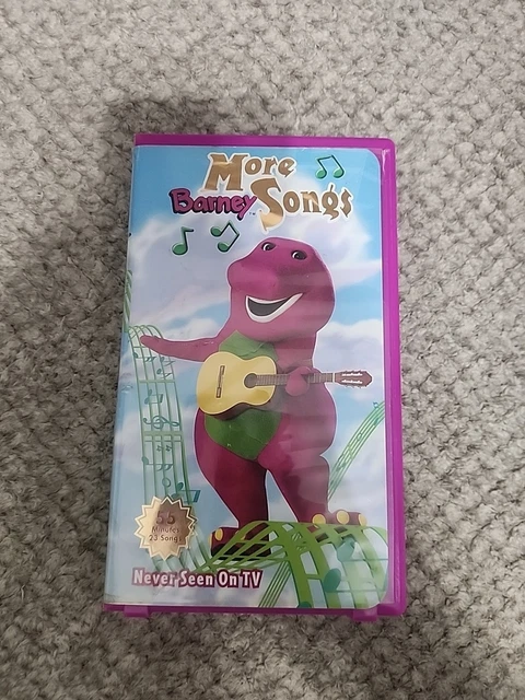 BARNEY: MORE BARNEY Songs VHS (RARE) $12.58 - PicClick CA