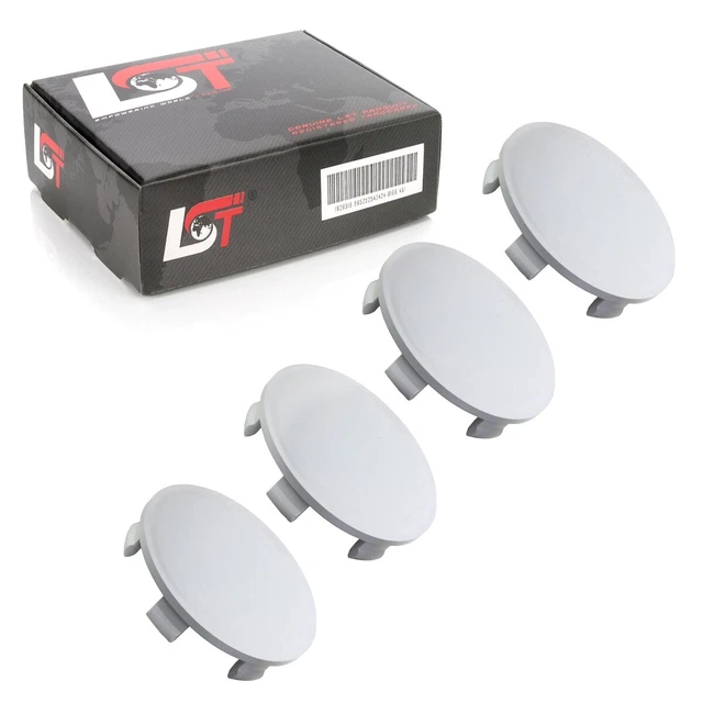 4X RADNABENKAPPE NABENDECKEL Felgendeckel ø 60mm Grau für MERCEDES EUR ...