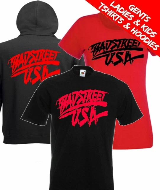 BADSTREET USA FABULOUS Freebirds Classic Retro 80s Wrestling T Shirt ...