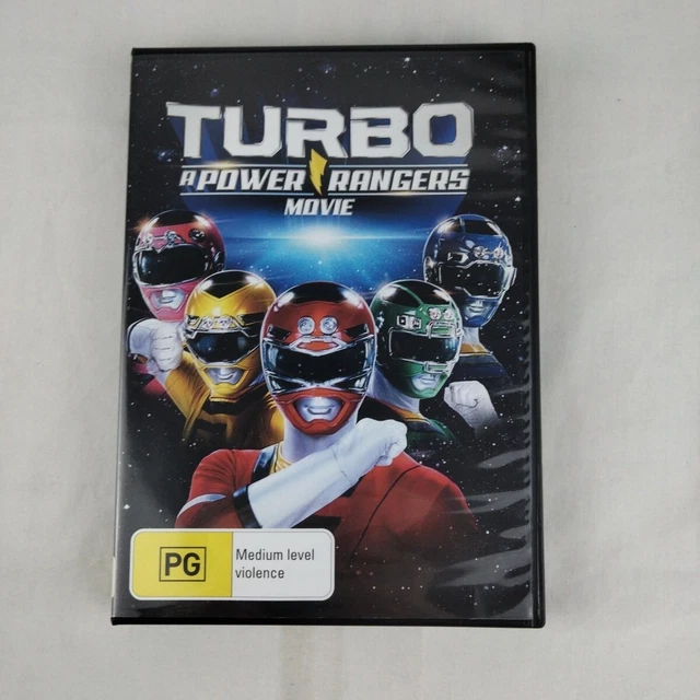TURBO A POWER Rangers Movie PAL DVD Region 4 -Steve Cardenas, Johnny ...