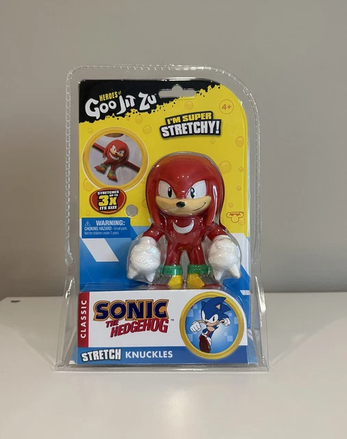 HEROES OF GOO Jit Zu KNUCKLES 5” Stretch Action Figure Sonic The ...