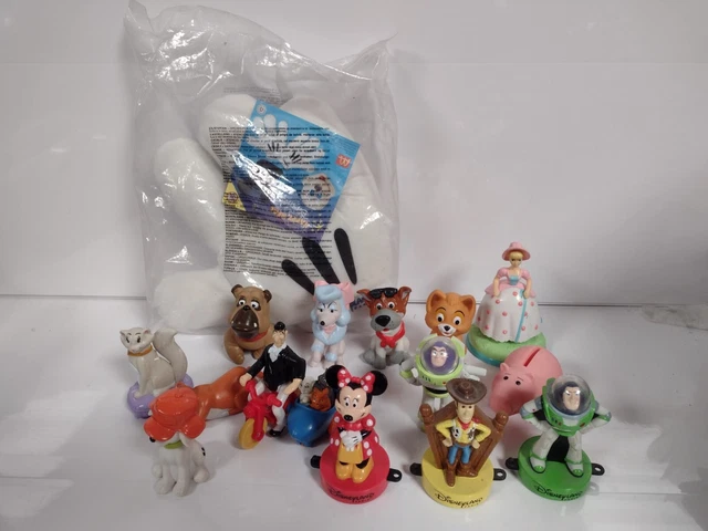 MCDONALDS HAPPY MEAL Disney Oliver & Company Toy Story ect Figures ...