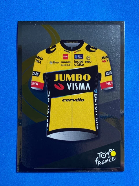 PANINI TOUR DE France 2023 Stickers #271 Jumbo Visma Jersey Figure £0. ...