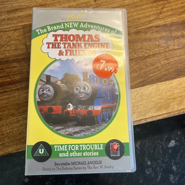 THOMAS THE TANK Engine & Friends - Thomas and Stepney - VHS Video Tape ...