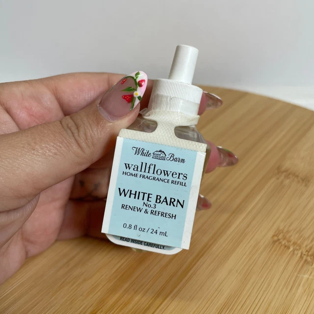 BATH & BODY Works White Barn No 3 Renew Refresh Single Wallflower ...