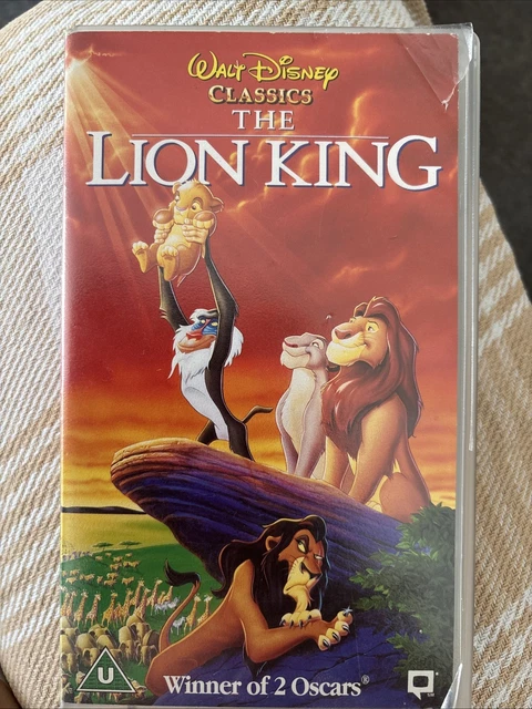 WALT DISNEY CLASSICS the Lion King 1995 VHS Children's Animation Retro ...