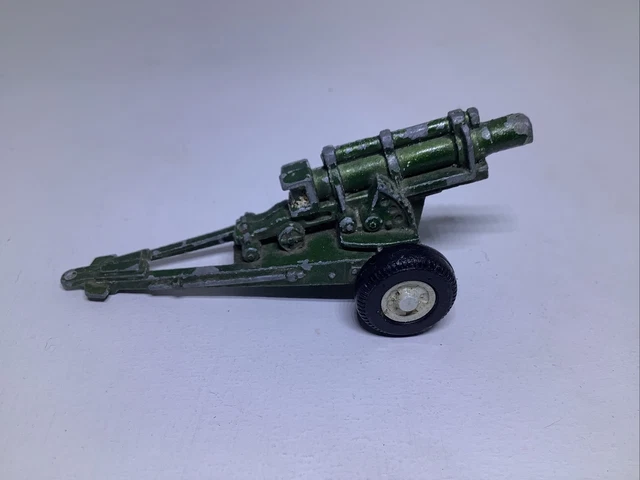 1969 TOOTSIETOY MILITARY Army Howitzer Cannon Gun Trailer #2 USA. EUR 7 ...