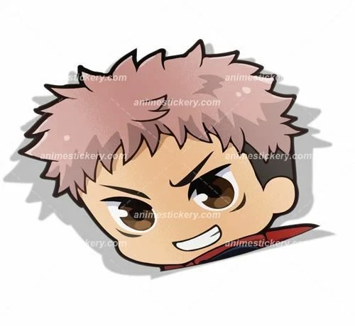YUJI ITADORI | Jujutsu Kaisen | Autocollants anime peeker pour voitures ...