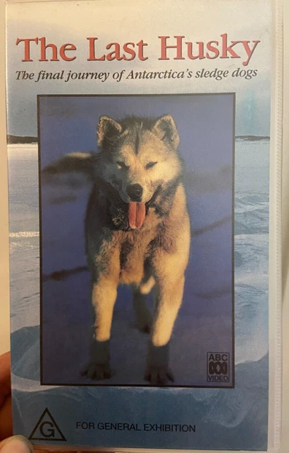 THE LAST HUSKY - Antarctica's Sledge Dogs VHS VIDEO TAPE (dog ...