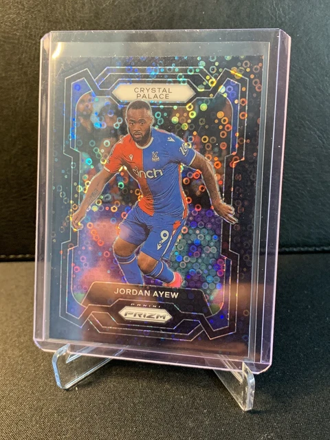 PANINI PRIZM 2023/24 Jordan Ayew 1/1 Discoteca Breakaway Crystal Palace ...