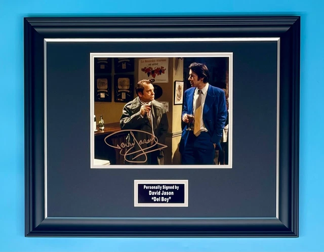 DAVID JASON SIGNED Photo Framed & COA Autograph Only Fools And Horses ...