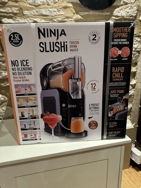 NINJA SLUSHI FROZEN Drink Maker FS301UK Slushy Slush Machine DIRECT ...