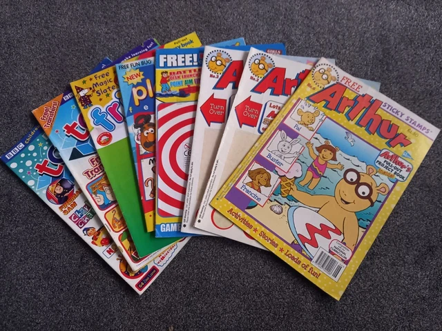 VINTAGE JOB LOT Magazines, Arthur,Toybox, Friends 2001 Onwards £34.00 ...