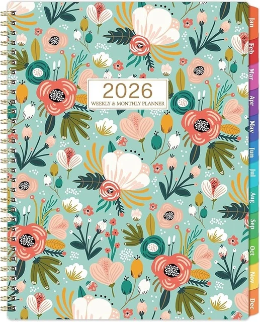 2026 PLANNER - 2026 Planner Weekly and Monthly, Jan.2026-Dec.2026, 8.5 ...