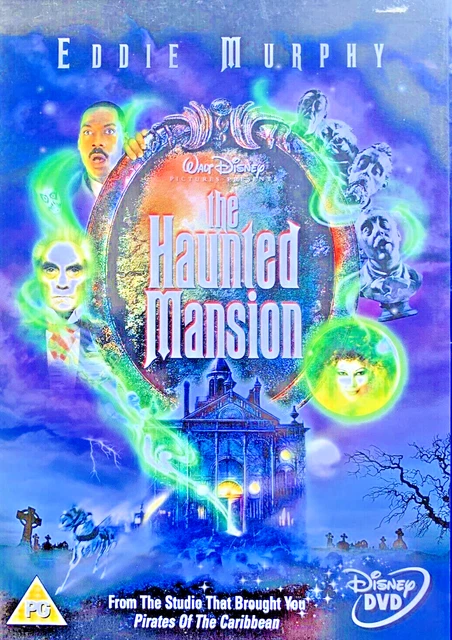 DISC+ARTWORK..THE HAUNTED MANSION DVD Walt Disney Horror Comedy Eddie Murphy EUR 1,74 - PicClick IT