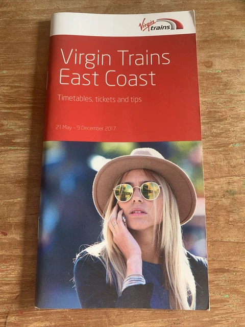 VIRGIN TRAINS EAST Coast Passenger Timetable booklet:all services Summer 2017 £1.75 - PicClick UK