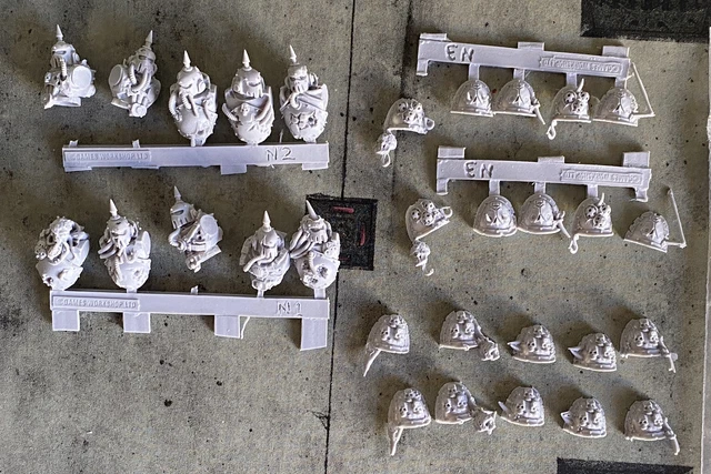 FORGE WORLD CHAOS Space Marines Death guard Conversion Set OOP W40K ...