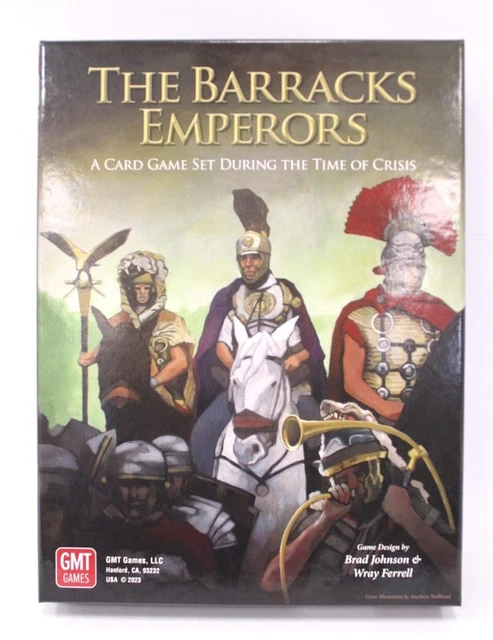 2023 THE BARRACKS EMPERORS Strategy Card Game For 1-4 Players GMT GAMES ...