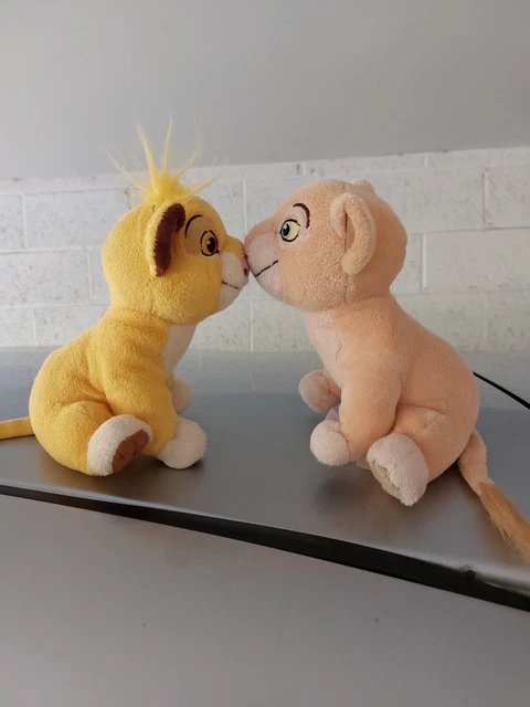 DISNEY STORE LION King Simba and Disney Hasbro Nala Soft Toy plush £15. ...