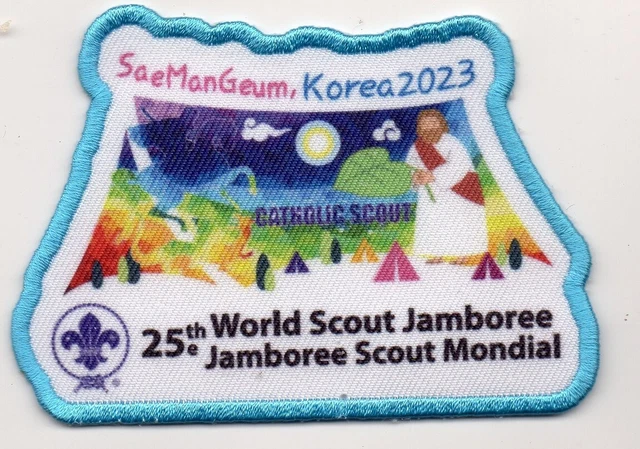 25TH WORLD SCOUT Jamboree WSJ 2023 CATHOLIC SCOUTS ? £10.50 - PicClick UK