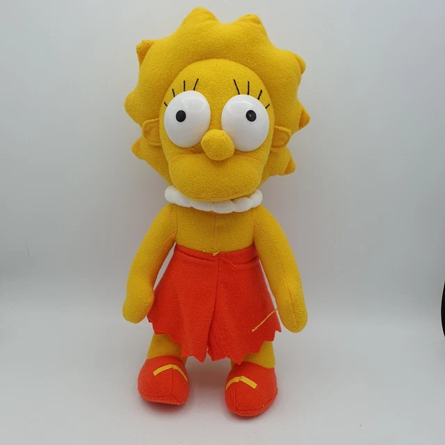 THE SIMPSONS LISA plush soft toy 2005 Matt Groening 13" Lisa Simpson ...