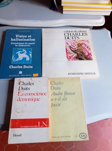 CHARLES DUITS 4 vol poésie surréalisme voir description de BE à TBE EUR ...