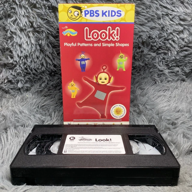 TELETUBBIES: LOOK PLAYFUL Patterns and Simple Shapes VHS Tape 2004 PBS ...