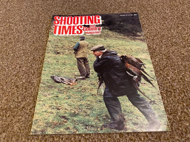 SHOOTINGTIMES MAGAZINE 16/1/1985 The Dynes Hall Estate Shoot £6.00 ...