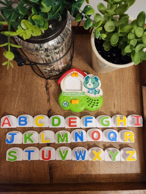 LEARNING PATH LEAPFROG Fridge Phonics Alphabet Leap Frog Scout missing ...