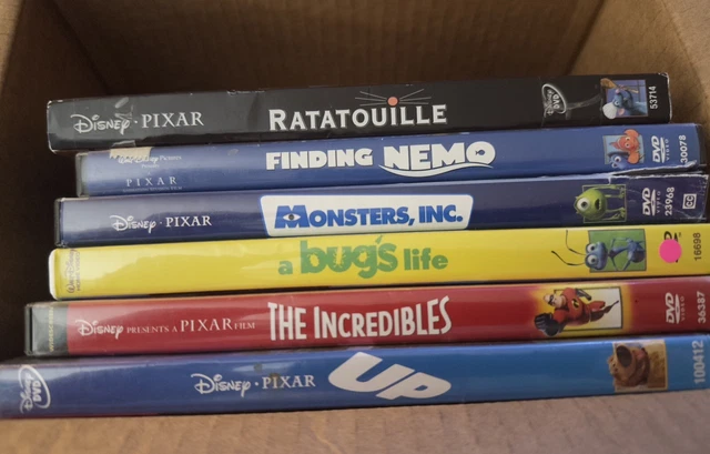 DISNEY PIXAR MIXED Lot (6) DVD Bundle Up!,Bug’s life And More £10.55 ...