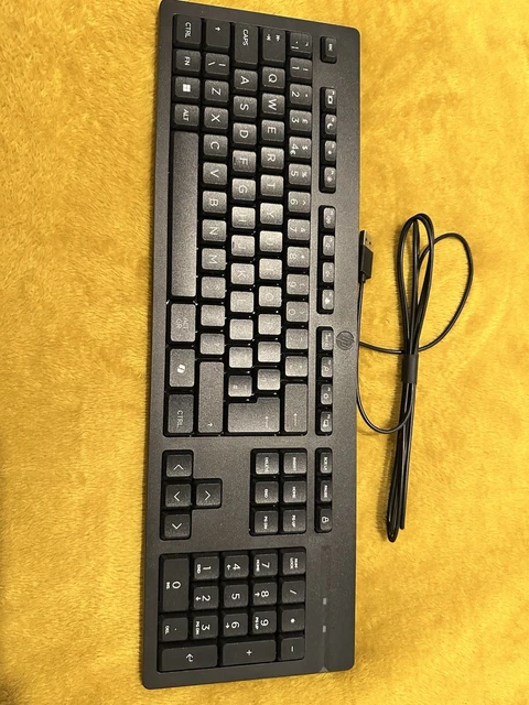 HP 125 WIRED keyboard - Original Packaging - New - Black £5.45 ...