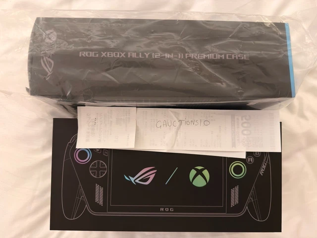 ASUS ROG XBOX ALLY X - Ryzen Z2E 1TB - BNIB - With Official 2in1 Travel ...