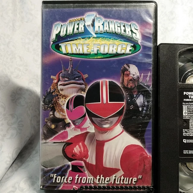 POWER RANGERS TIME Force: Force from the Future (VHS, 2001) Hard ...