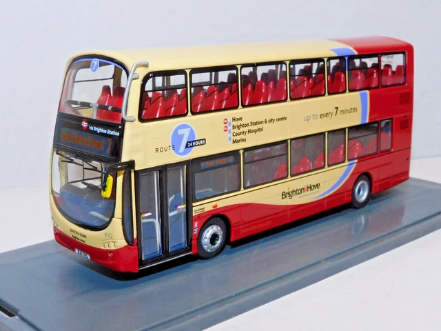 OOC WRIGHT ECLIPSE Gemini 2 Bus Brighton & Hove Route 7 Hove 1/76 ...