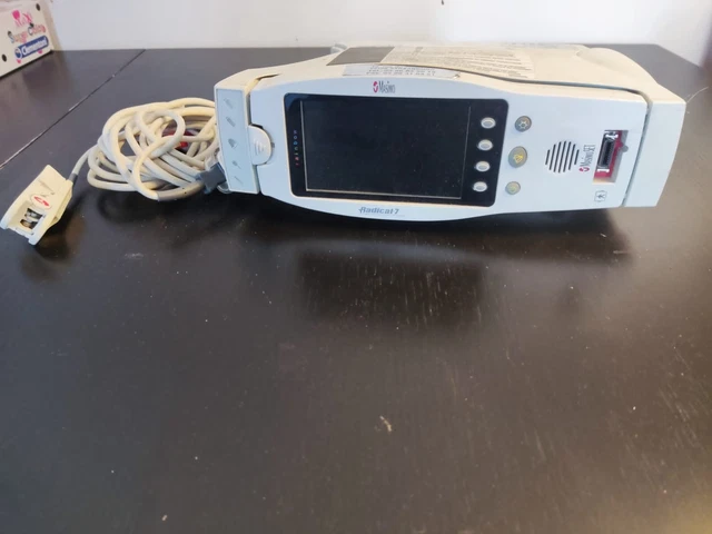 PULSE OXIMETER MONITOR Masimo Radical 7 SpO2 Monitor with Leads SpO2 ...